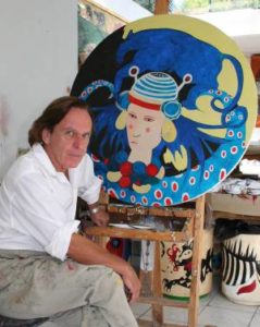 Toller Cranston, Canadian artist, formerly of San Miguel de Allende