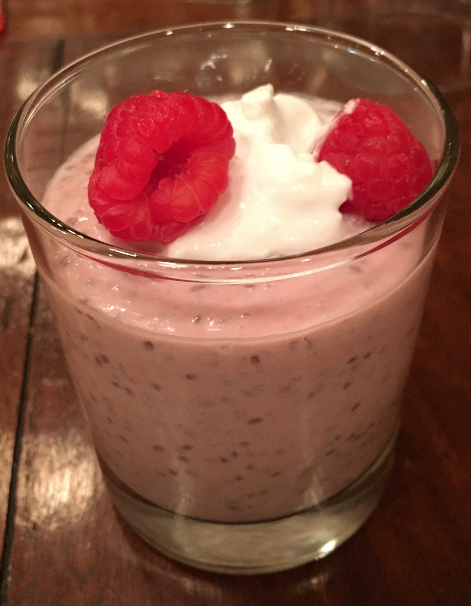 Lemon Raspberry Chia Seed Pudding - Travel To Wellness